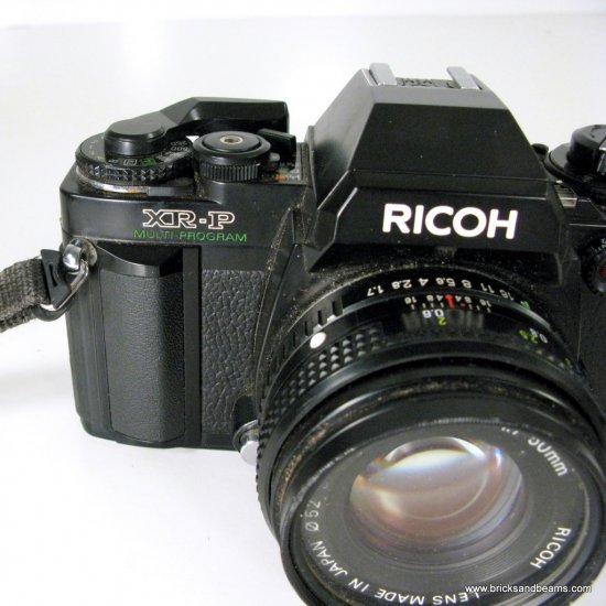RICOH XR-P Multi Program SLR Film Camera 35MM FILM CAMERA with 1:1.7 ...