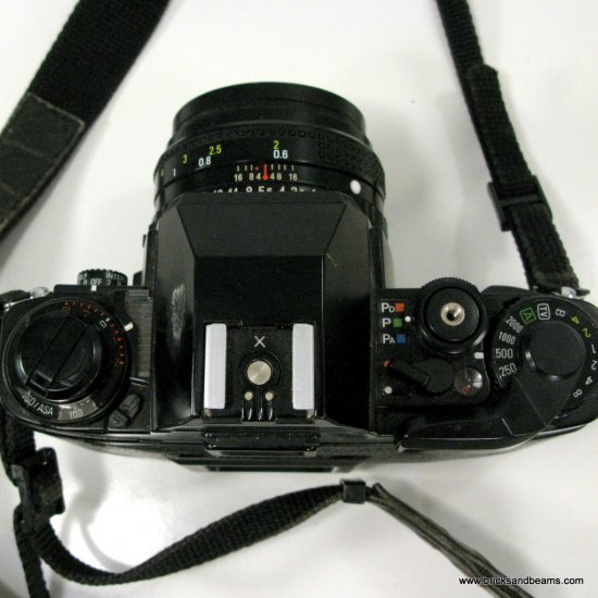 RICOH XR-P Multi Program SLR Film Camera 35MM FILM CAMERA with 1:1.7 ...