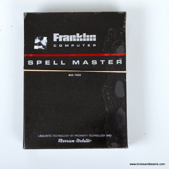 Vintage Franklin Computer Spell Master SA-103 Spell Checker w Box ...