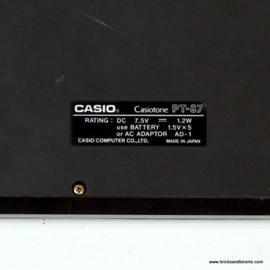 Casio PT-87 Vintage Casio PT87 Great Condition RARE