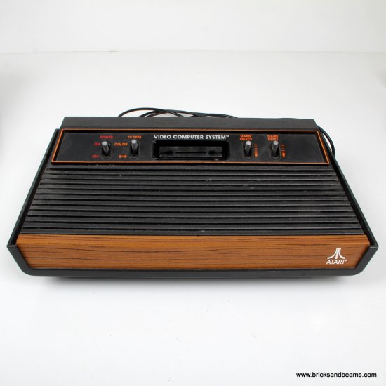 Atari 2600 Video Computer System w 22 Games 2 Joysticks Video Game ...