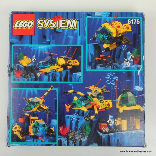 Lego 6175 AquaRaiders Aquanauts Crystal Explorer Sub Set with ...