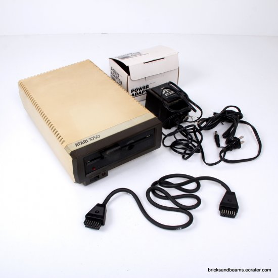 Vintage Genuine Atari Disk Drive 1050 w Box Disc Drive
