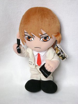 Light Yagami w/ Death Note Plush