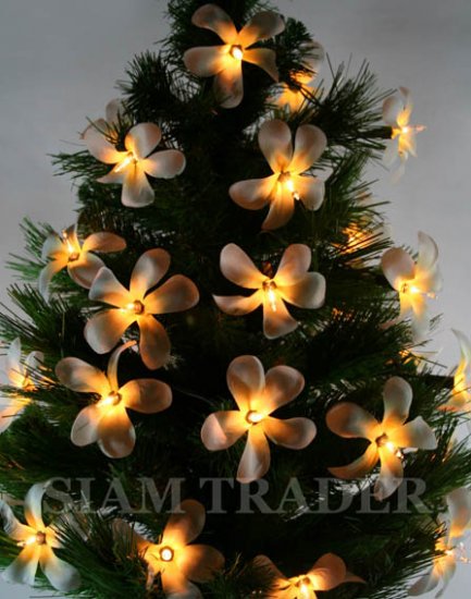 35 BULB WHITE FLOWER PARTY / CHRISTMAS STRING LIGHT