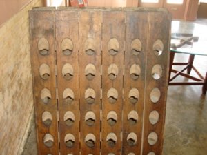 French Wine Riddling Rack - 120 bottles - Oak