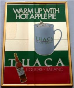 New! - Tuaca Liquore- Italiano Mirror/Pub Sign