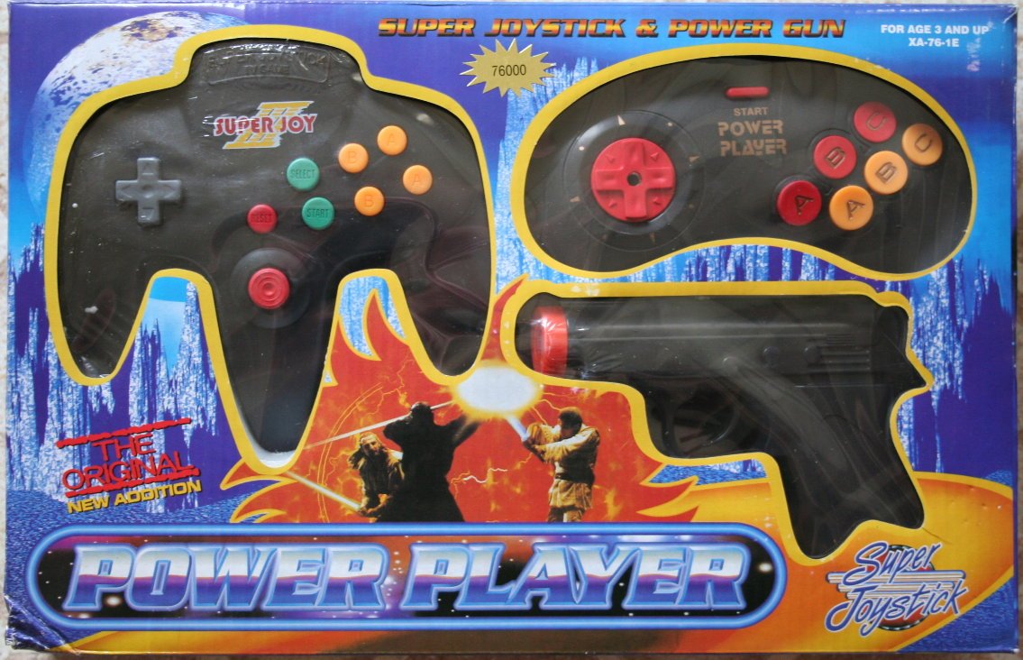 POWER PLAYER VIDEO GAME SYSTEM WITH 76,000 GAMES!