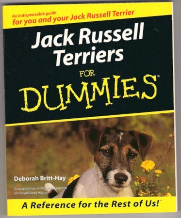 Jack Russell Terriers for Dummies Reference Guide Deborah Britt-Hay ...