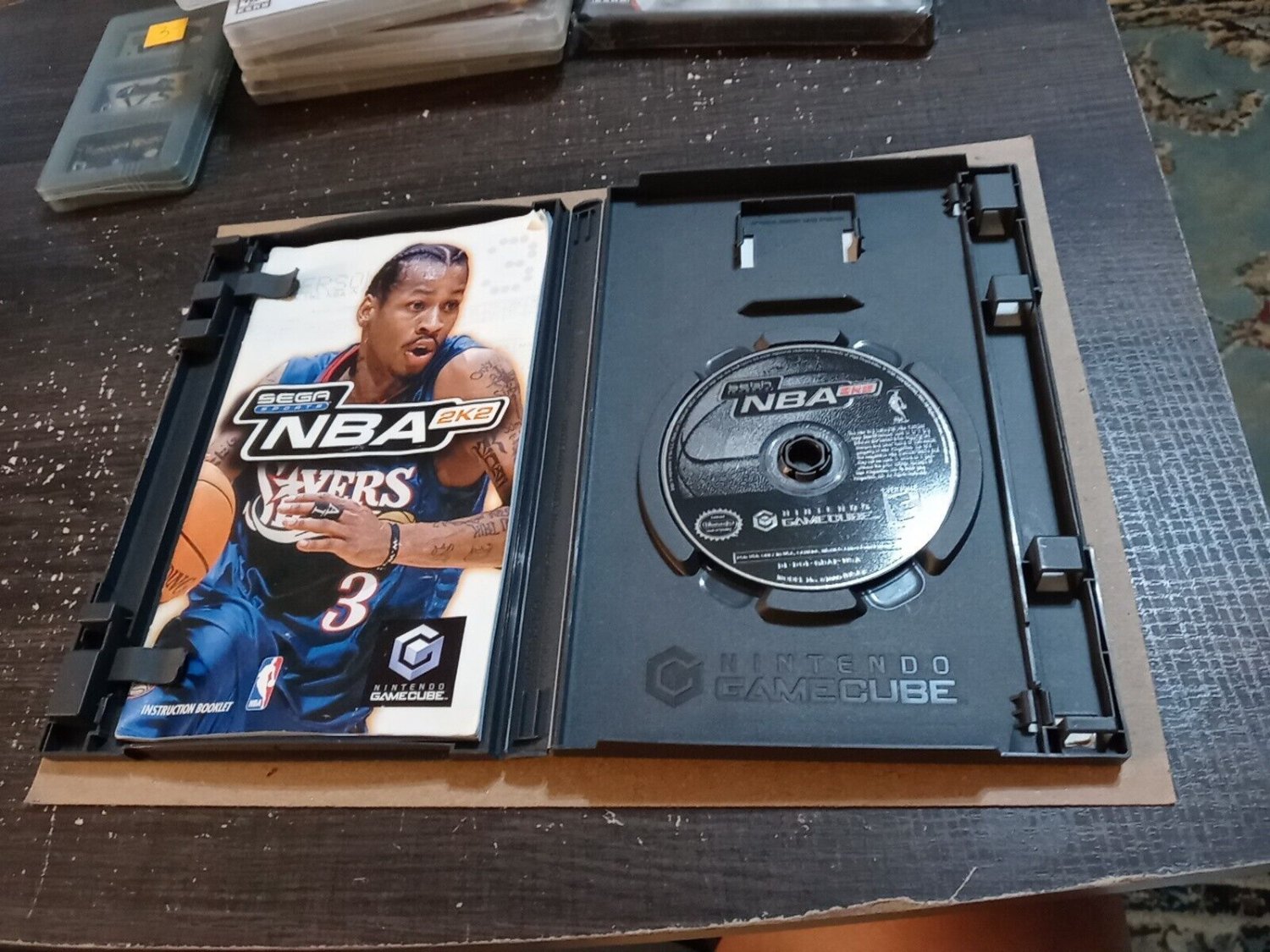 NBA 2K2 (Nintendo GameCube, 2002) - Game/Case - Used Game
