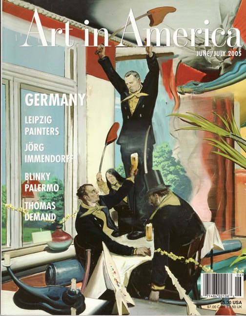 ART IN AMERICA Magazine Back Issue Leipzig Painters Blinky Palermo June ...
