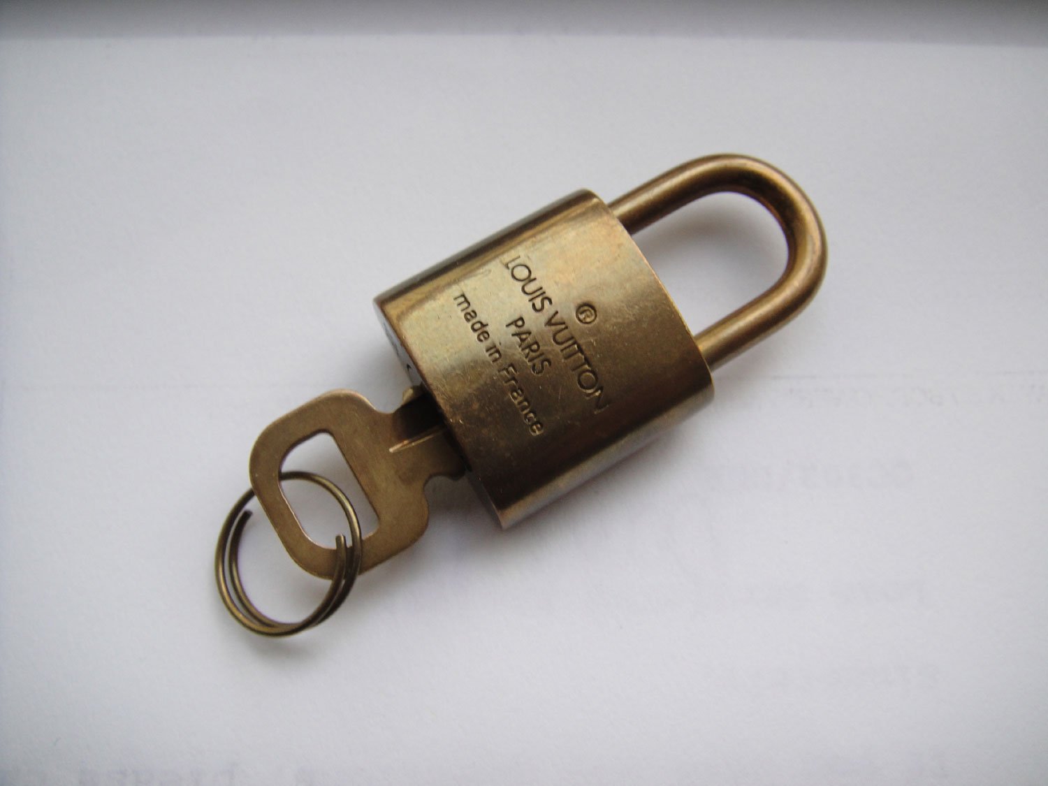AUTHENTIC Louis Vuitton Lock & Key Set #309 & #323
