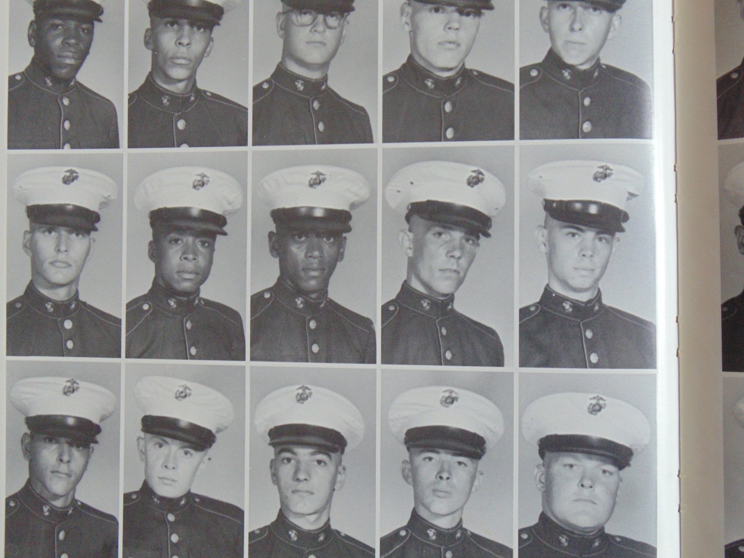1971 Parris Island USMC Yearbook PLATOON 281 graduation November 1971