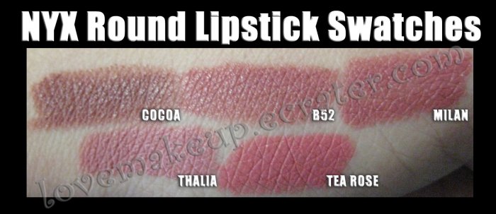 Nyx Round Lipstick 565 B52