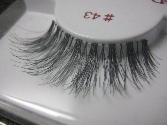 RED CHERRY FALSE EYELASHES - 43 [Comparable to MAC 36]