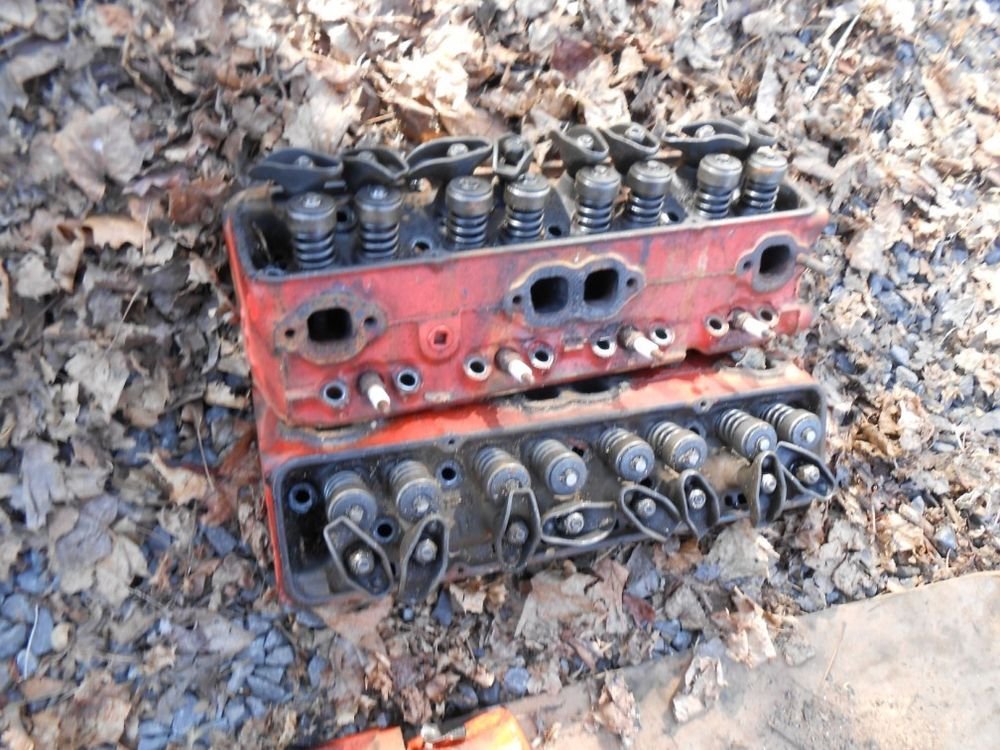 1968 Chevy Impala Caprice Chevelle ElCamino Camaro 327 cylinder heads ...