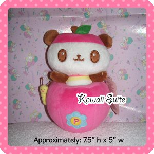 Small Kawaii Pandapple Plush Plushie by Sanrio