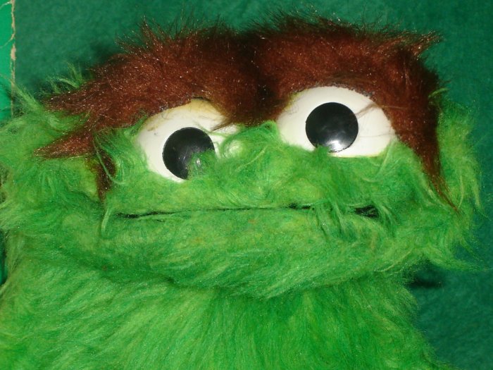 Vintage 1973 Oscar the Grouch Hand Puppet With Original Box From Jim ...