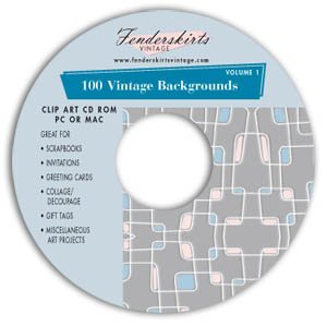 Vintage Backgrounds Clipart Clip Art CD