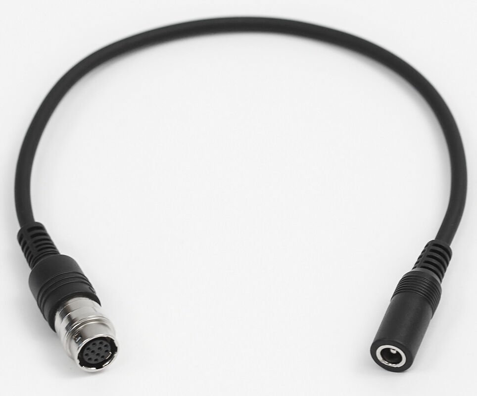 DC 12v Female to 12 Pin Hirose Cable GH4 Power B4 2/3" Fujinon Canon ...
