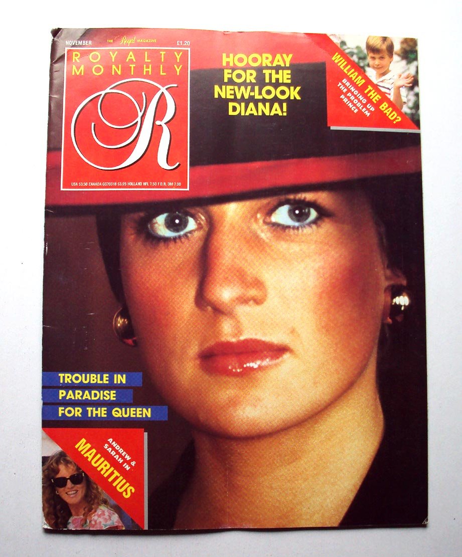 1987 ROYALTY Magazine Vol 7/2 Princess Diana Prince William Cecil ...