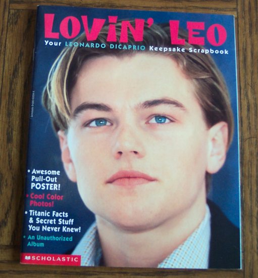 LOVIN LEO Your Leonardo DiCaprio Keepsake Scrapbook Children's Fan Book
