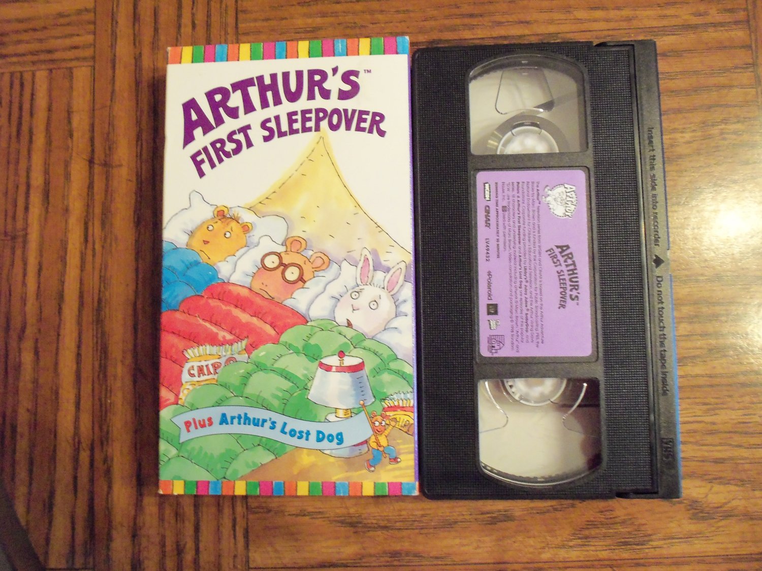 Arthur's First Sleepover Plus Arthur 's Lost Dog Vhs location1