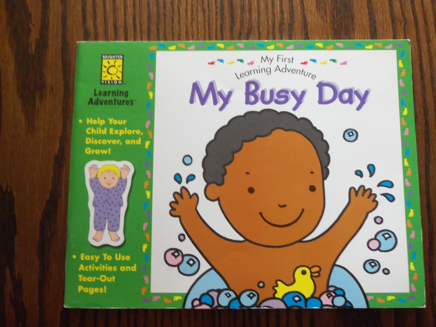 My First Learning Adventure Brighter Vision My Busy Day Activity Book ...