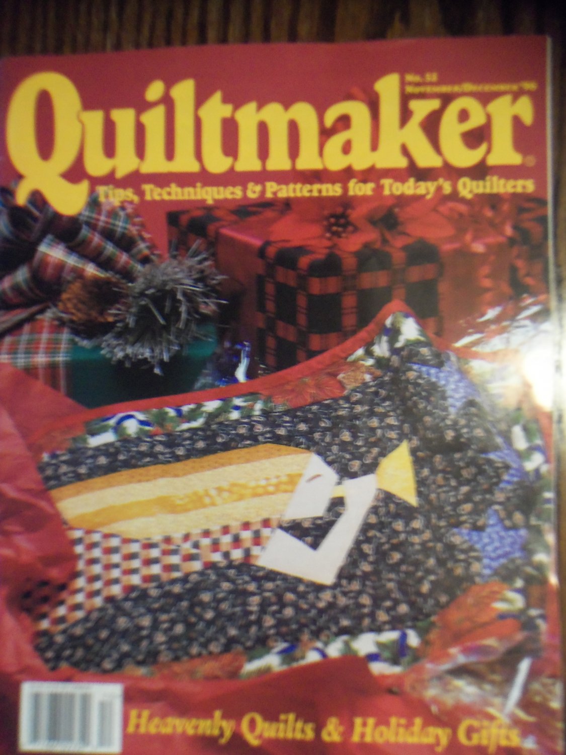Quiltmaker Magazine No. 52 November December 1996 Back Issue locationM10