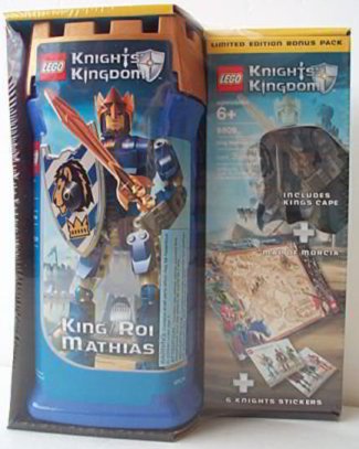 Lego Knights Kingdom KING MATHIAS limited bonus 8809 legos NEW