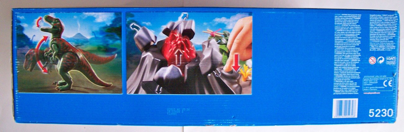 Playmobil dinosaur 5230 Volcano with Tyrannosaurus dinos NEW t rex