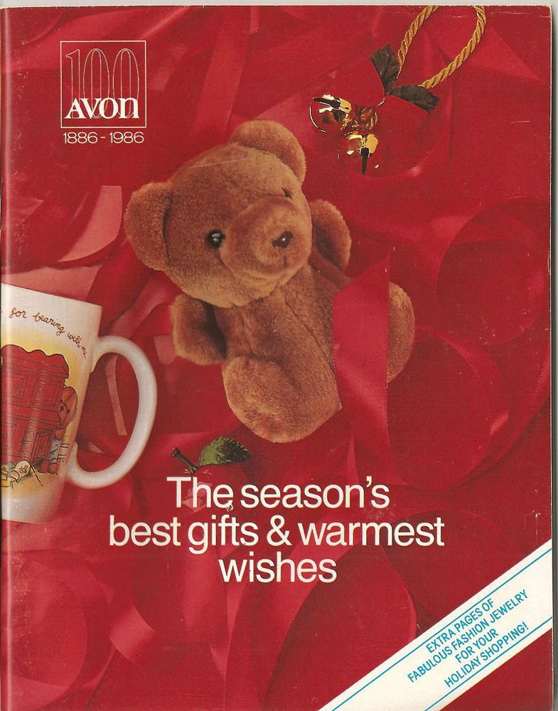 1986 Vintage Antique AVON Campaign 24 Sales Catalog Book Brochure ...