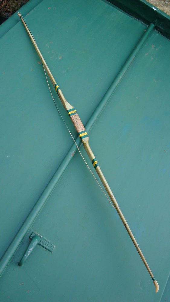 Vintage Archery Long Bow Ply-Flex Custom Built Genuine Active Fibre ...