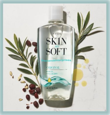 Avon Skin So Soft Original Scent Bath Oil 16.9 FL.OZ (New)~(Sealed)