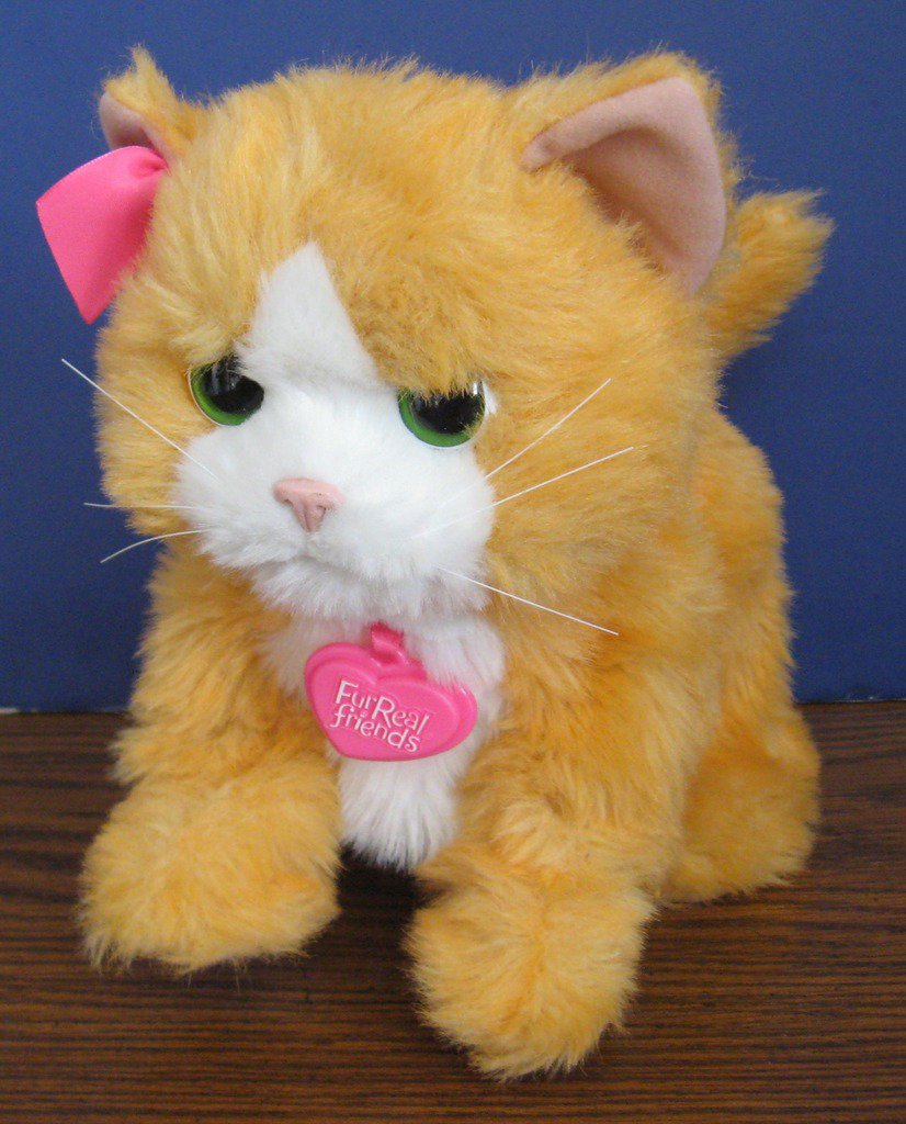 AOLD - FurReal Friends Daisy the Plays With Me Kitty A2003 - Hasbro - 2009