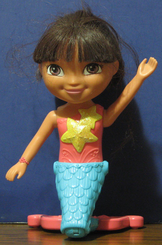 Dora the Explorer Dive and Swim Mermaid - Swimming - Wind Up Mattel - 2011