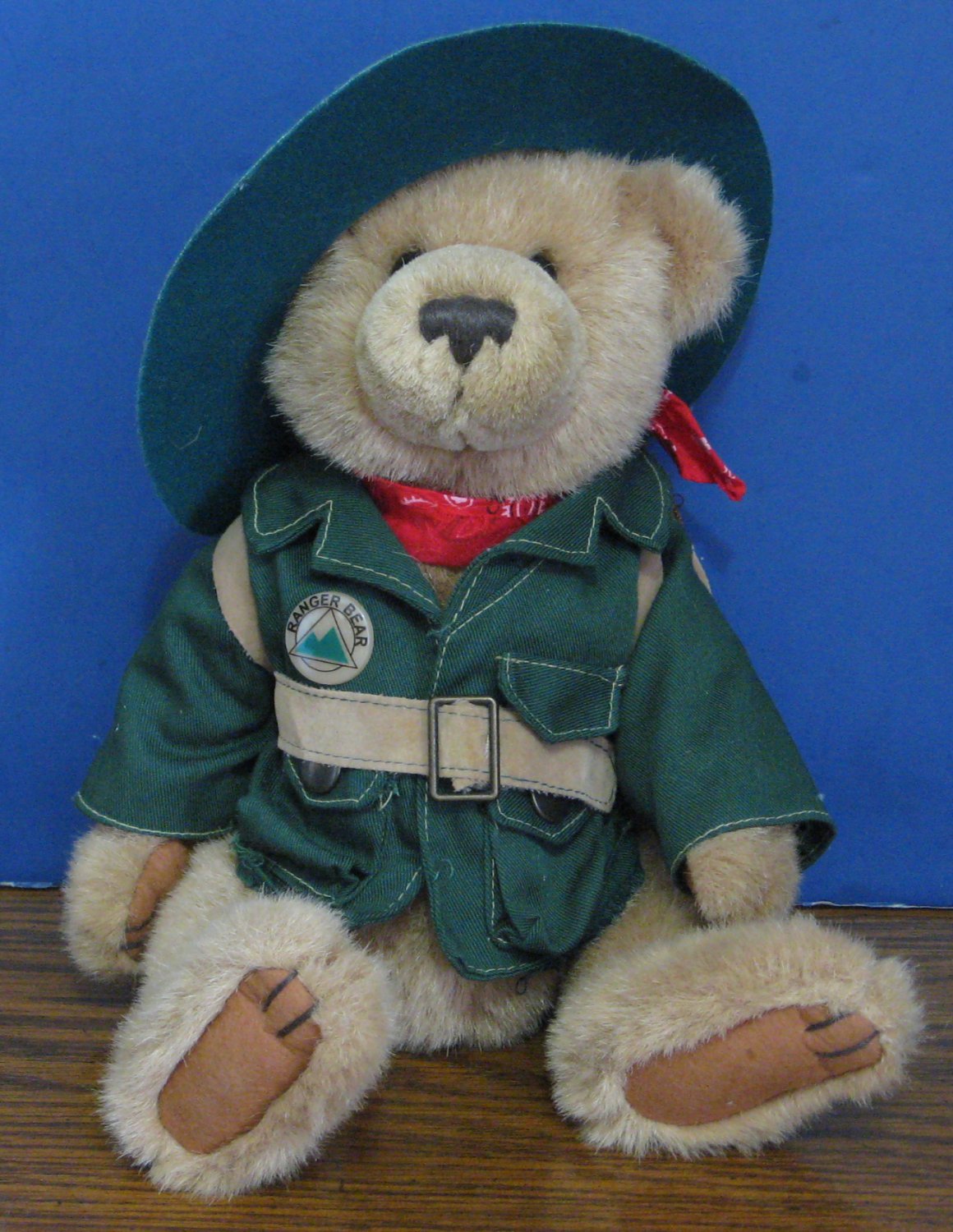 Ranger Rex Jointed Talking Plush Bear - 11" - Ranger Rex's Forest Friends