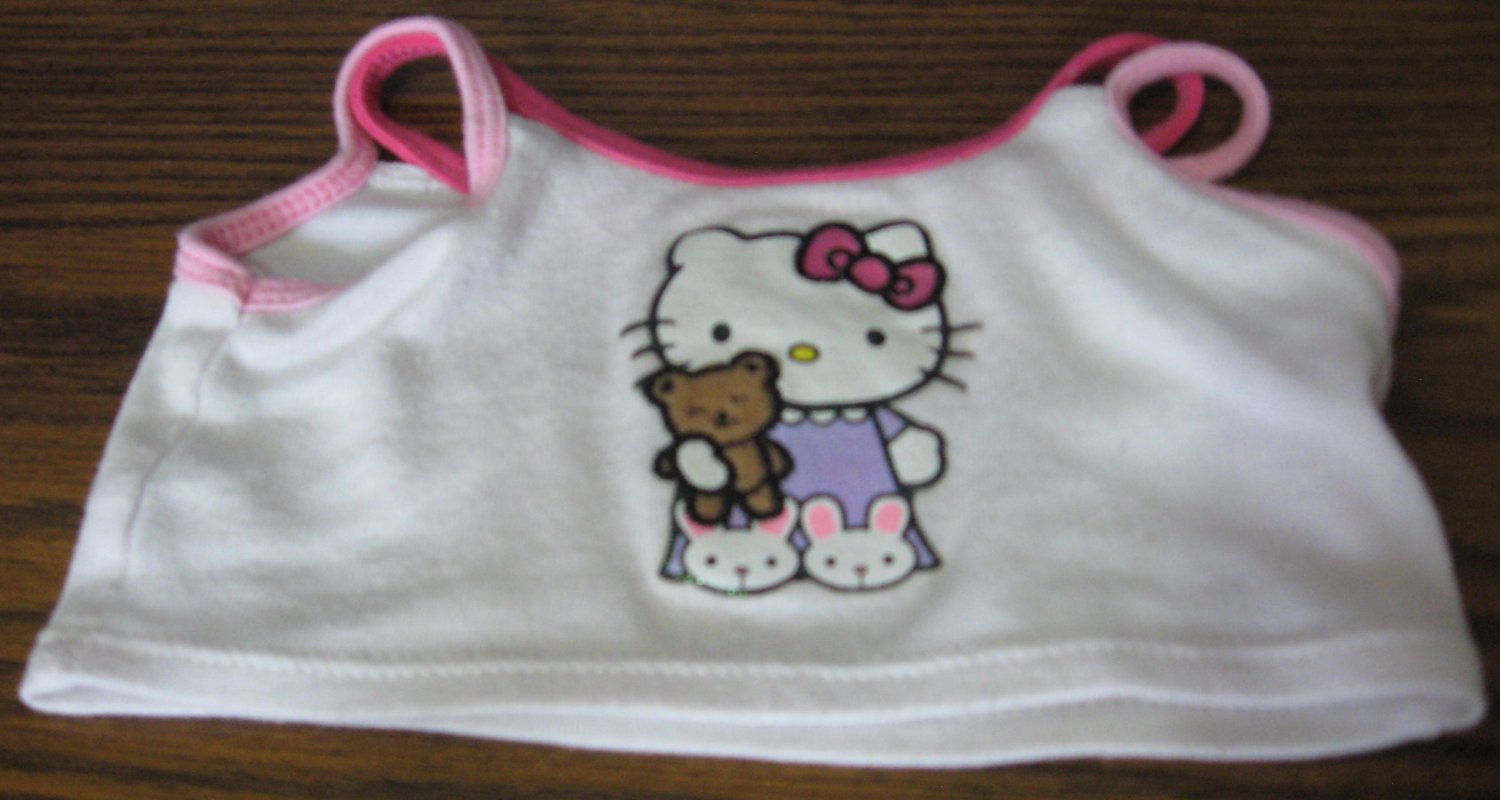 Build a Bear Workshop Hello Kitty Tank Top Shirt