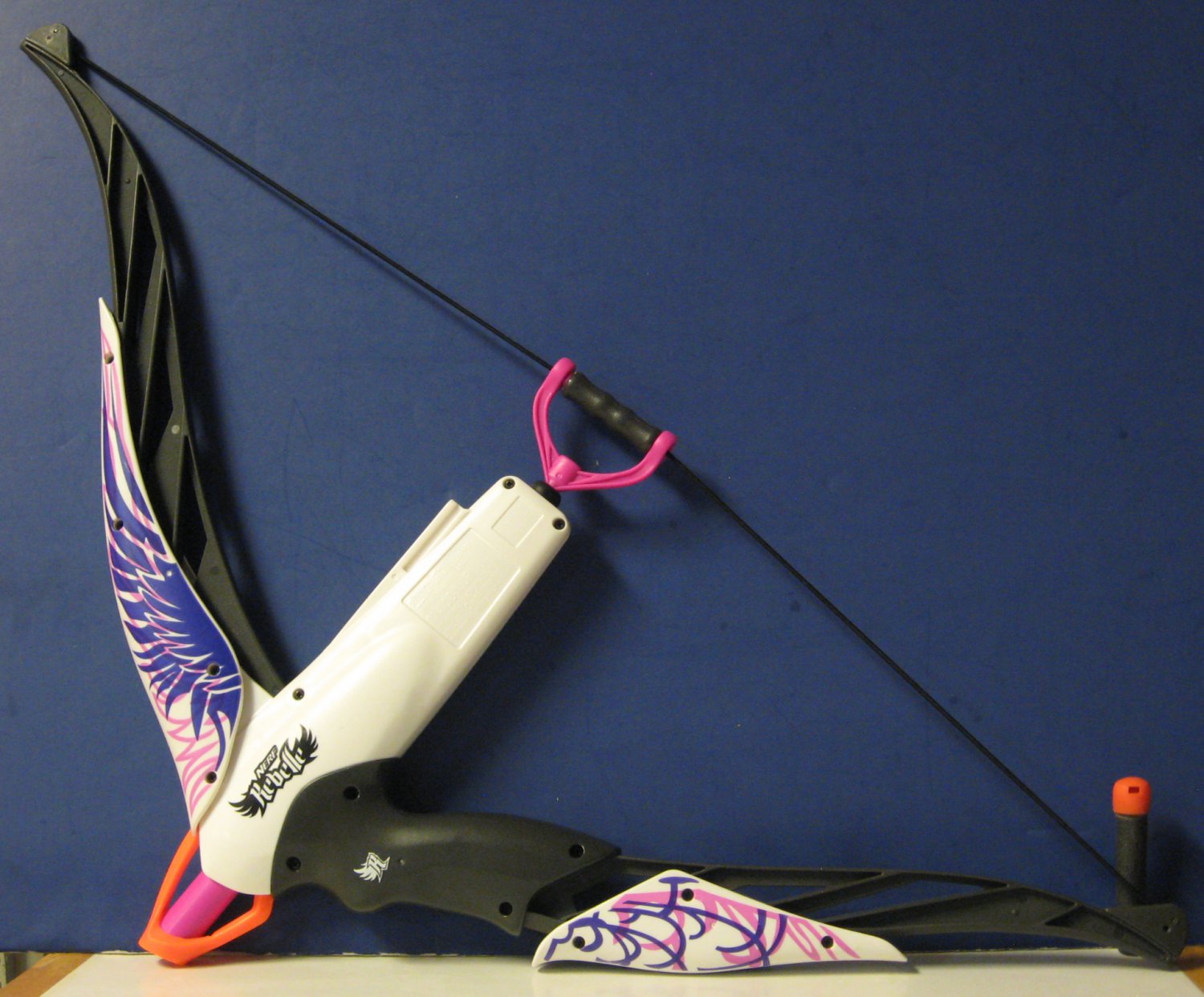 Nerf Rebelle Soft Dart Blaster Heartbreaker Bow - Phoenix Pattern - Purple