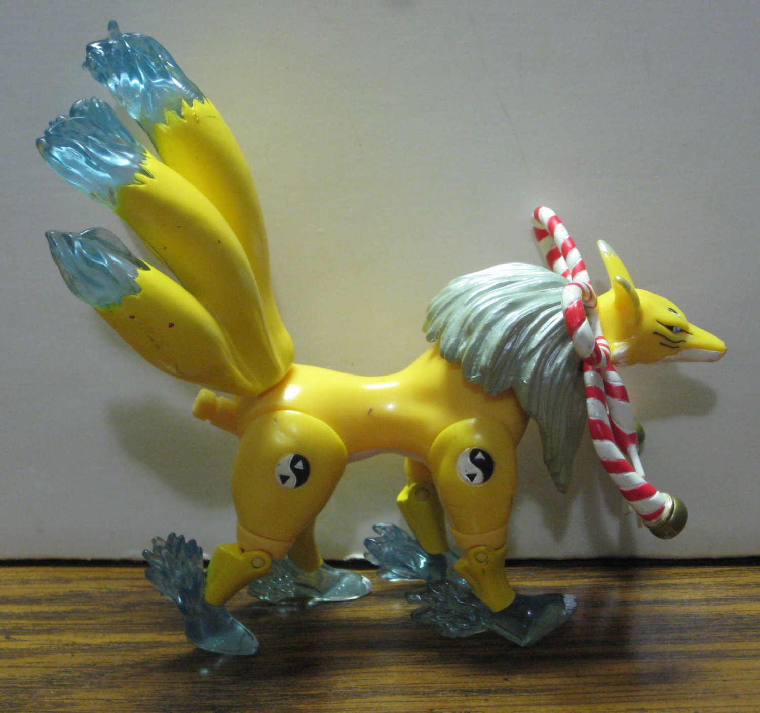 Digimon Renamon Kyubimon 6" Kitsune Action Figure Bandai 2001 No Lower ...