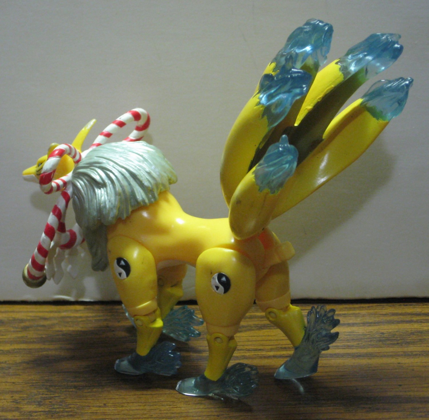 Digimon Renamon Kyubimon 6" Kitsune Action Figure Bandai 2001 No Lower ...