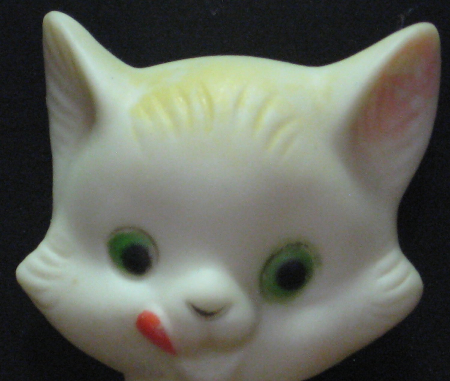 REVAMP - Rubber or Vinyl Kitten 3 1/2" Squeak Toy Binky Cat - 1960s ...