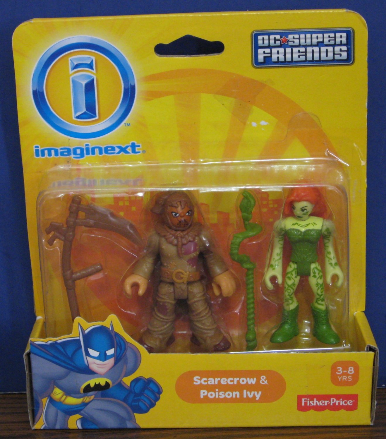 SOLD - Fisher Price Imaginext Batman - Scarecrow / Poison Ivy Action ...