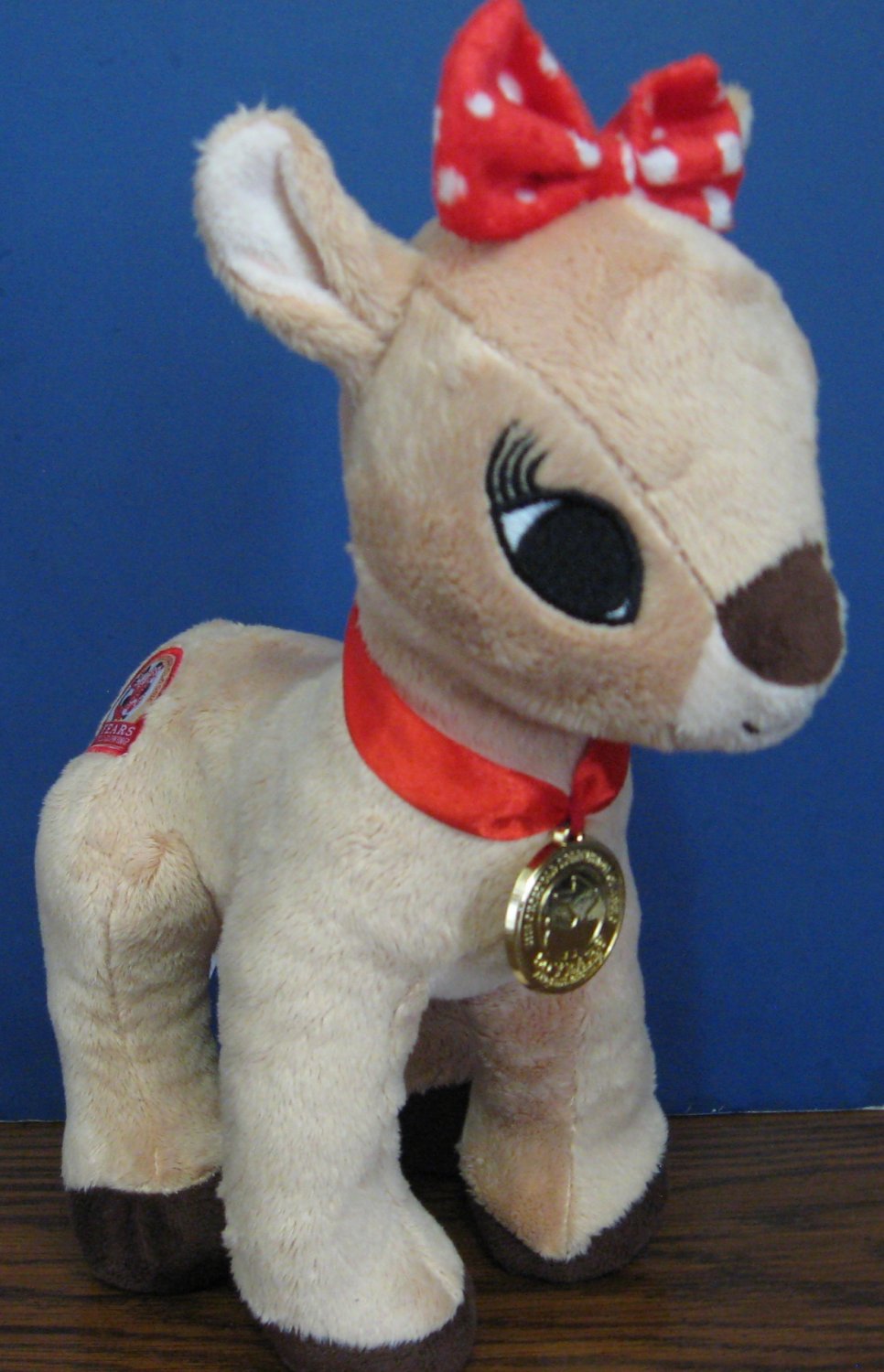 Rudolph the Rednosed Reindeer 50th Anniversary Plush Clarice - Dan Dee ...