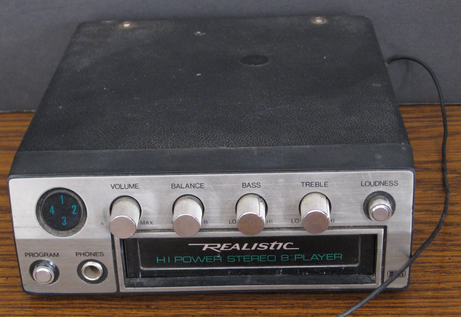 SOLD - Realistic Car 8 Track Tape Player 12-1810 - Untested As Is ...