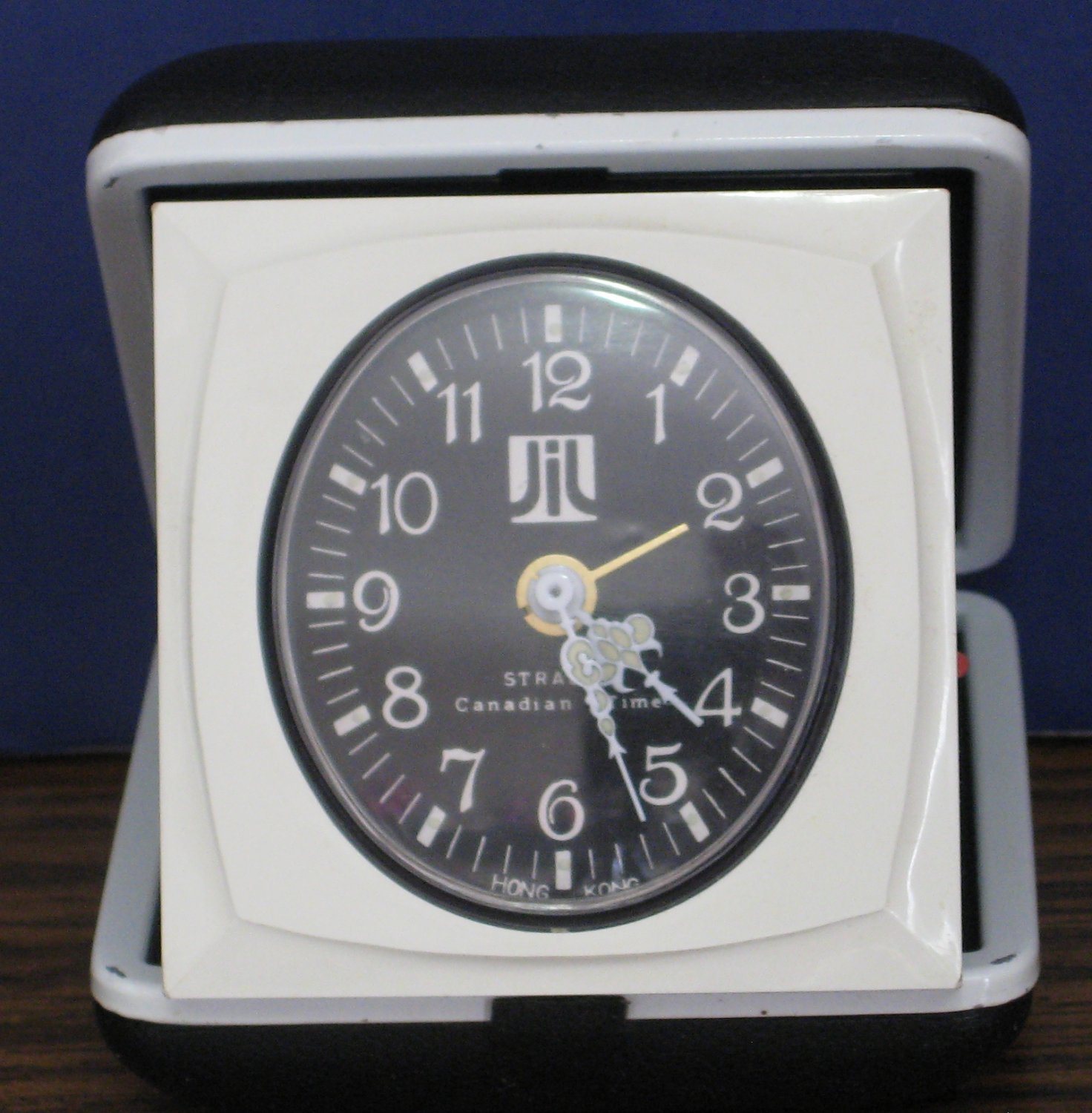 Strauss Folding Compact Travel Analog Wind Up Alarm Clock - 1970s ...