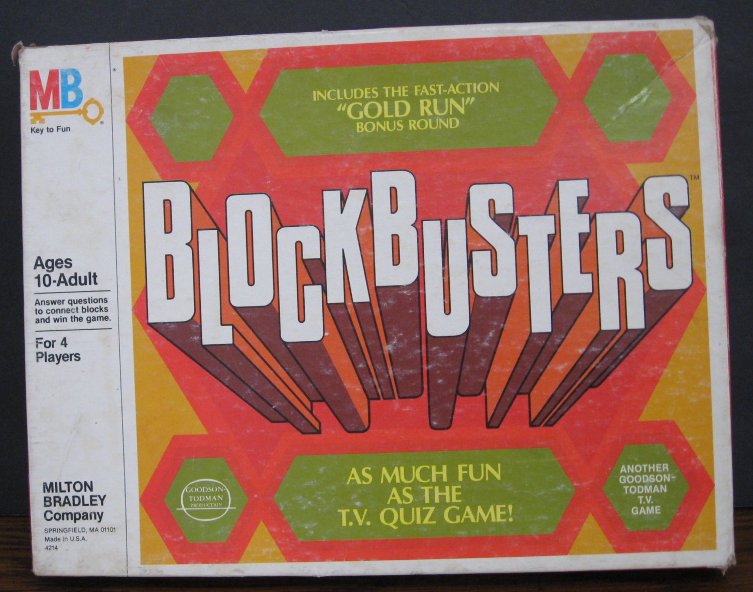 SOLD - Blockbusters TV Game Show Home Board Game No Timer Milton ...