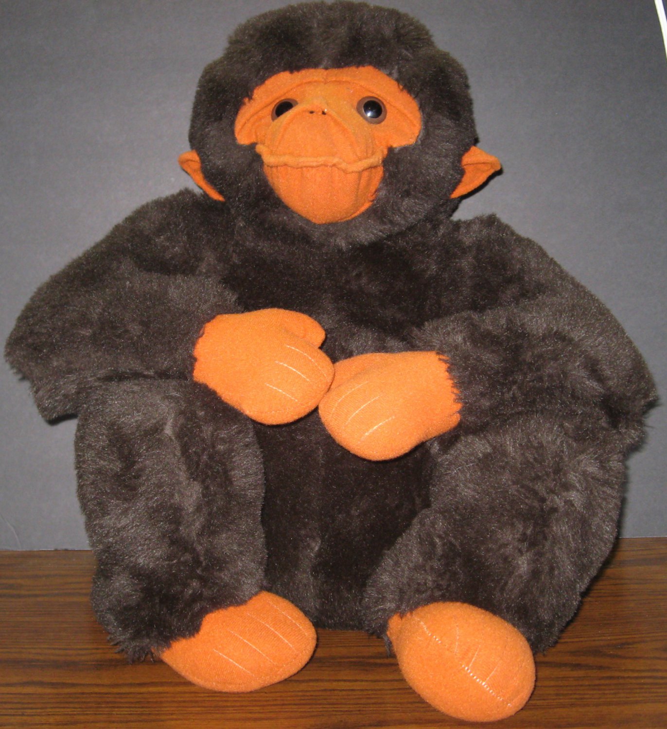 SOLD - Folkmanis Folktails Giant Furry Friends Gorilla Hand Puppet - 25"