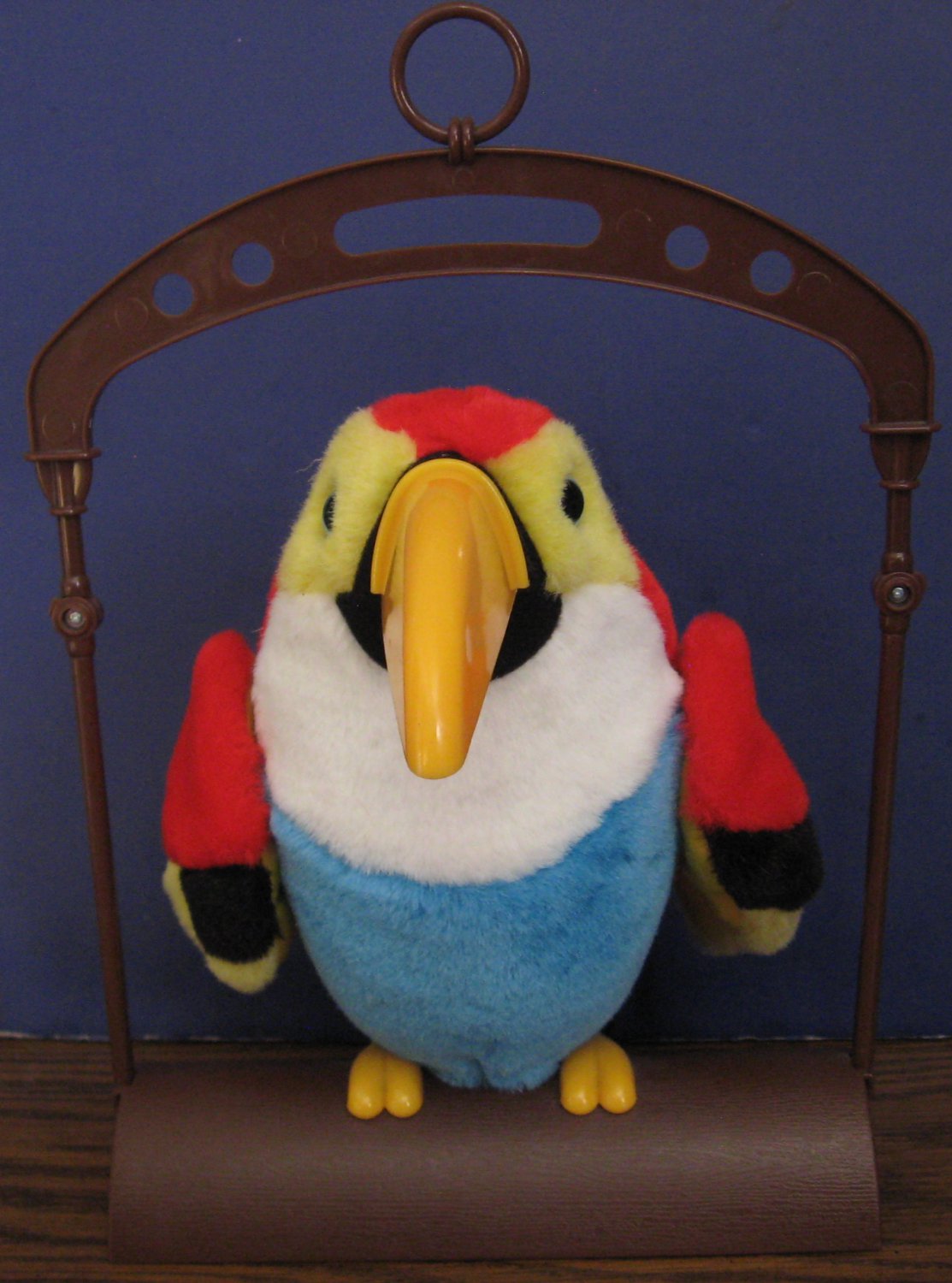 SOLD - Playmaker Toys Animatronic Voice Record and Playback Parrot On ...