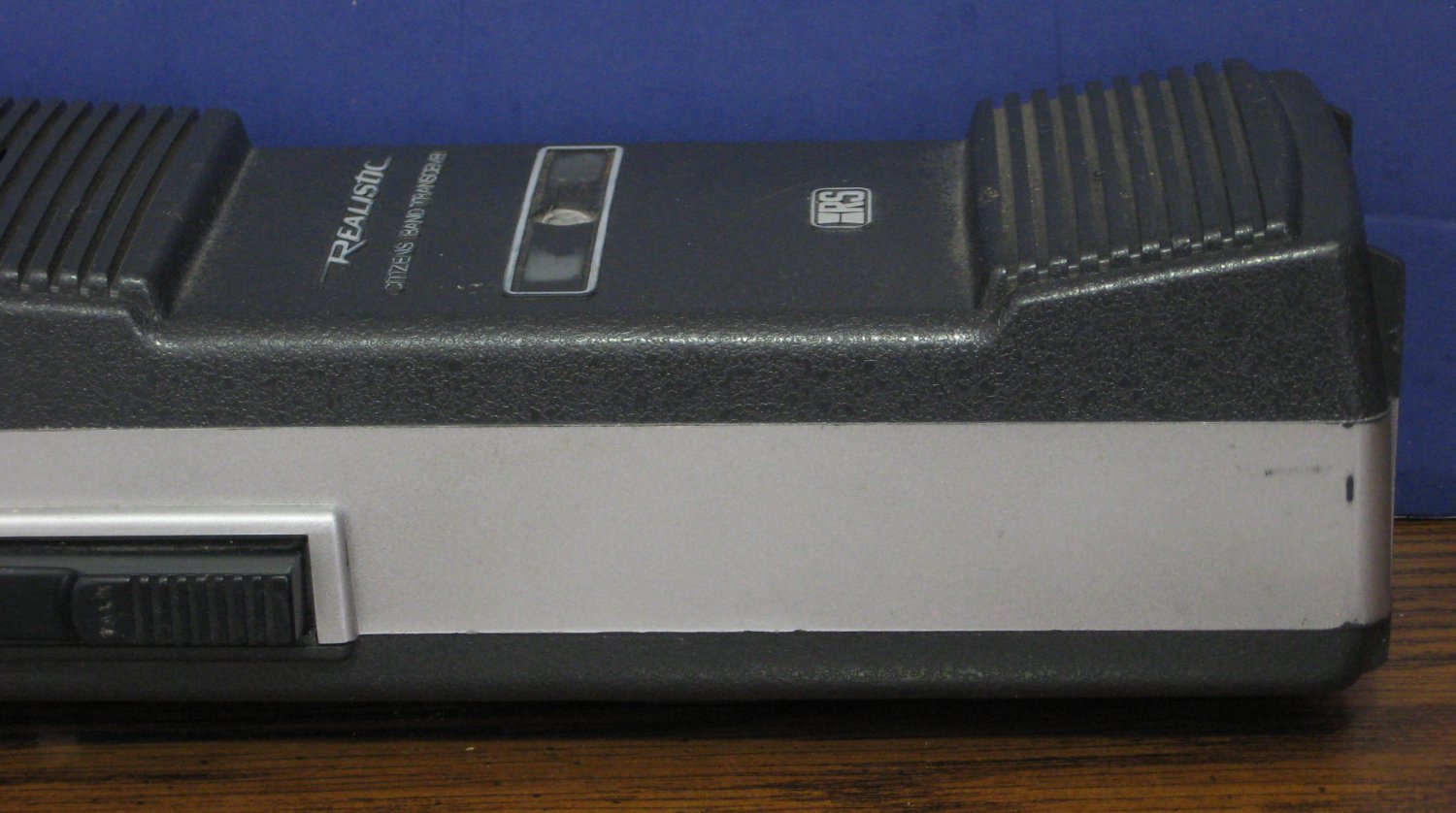 SOLD - Radio Shack Realistic TRC-205 40 Channel Handheld CB Radio ...